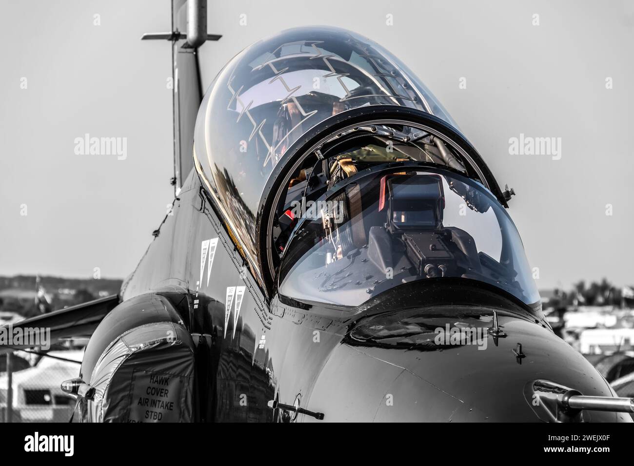 Qatar Air Force Hawk T2 Stock Photo - Alamy