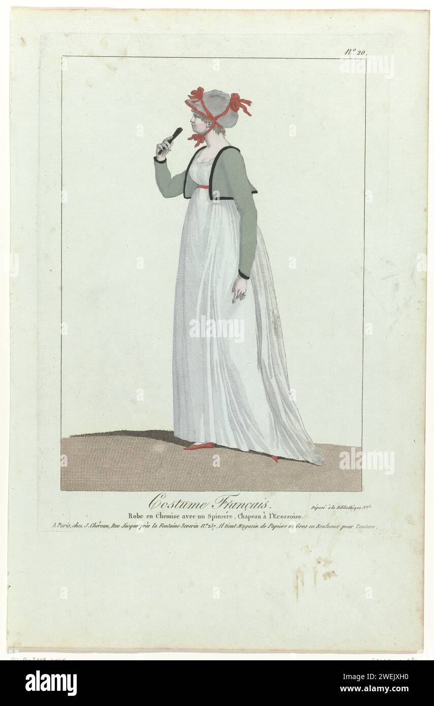 French costume, then new Parisian costume 1799-1810, No. 20: shirt ...