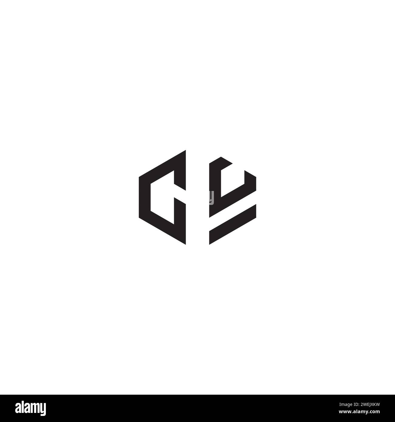 CV abstract concept in high quality professional design that will print ...