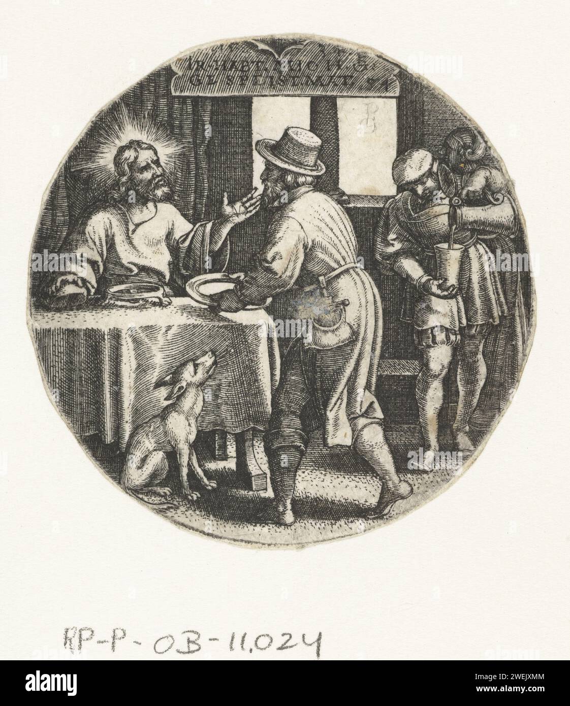 Feeding hungry engraving hi-res stock photography and images - Alamy