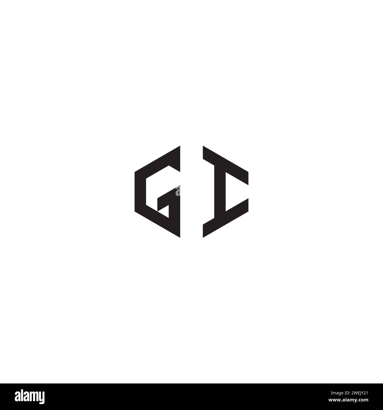 GI abstract concept in high quality professional design that will print ...