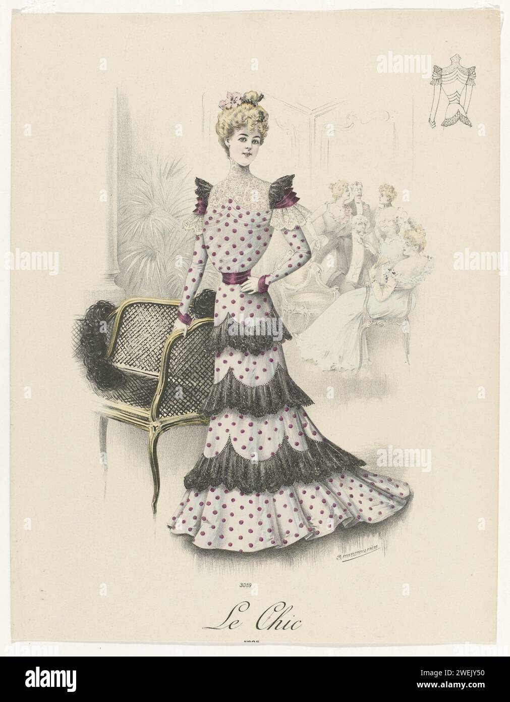 Women's styles in the 1900 hi-res stock photography and images - Alamy