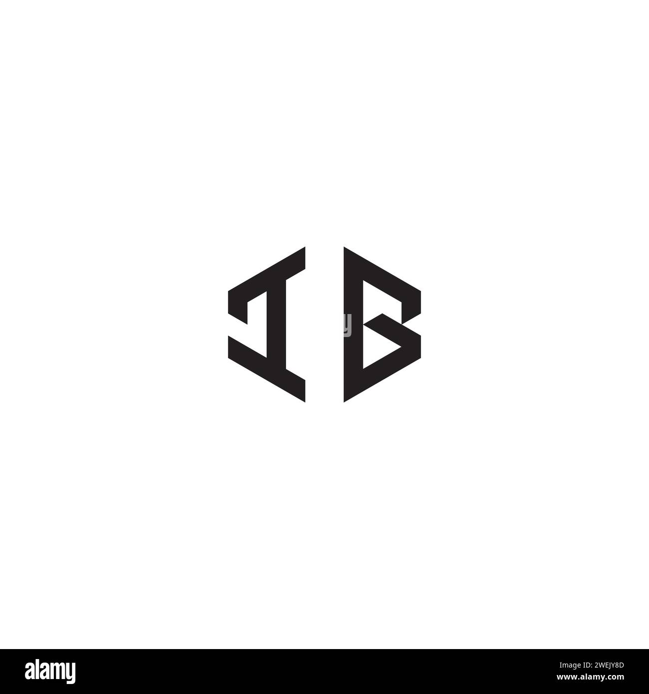 Letter ig logo Black and White Stock Photos & Images - Alamy