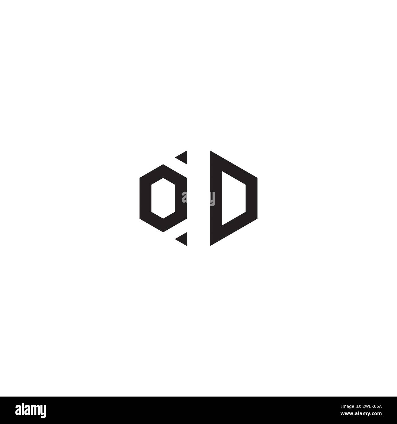 Od fonts Stock Vector Images - Alamy