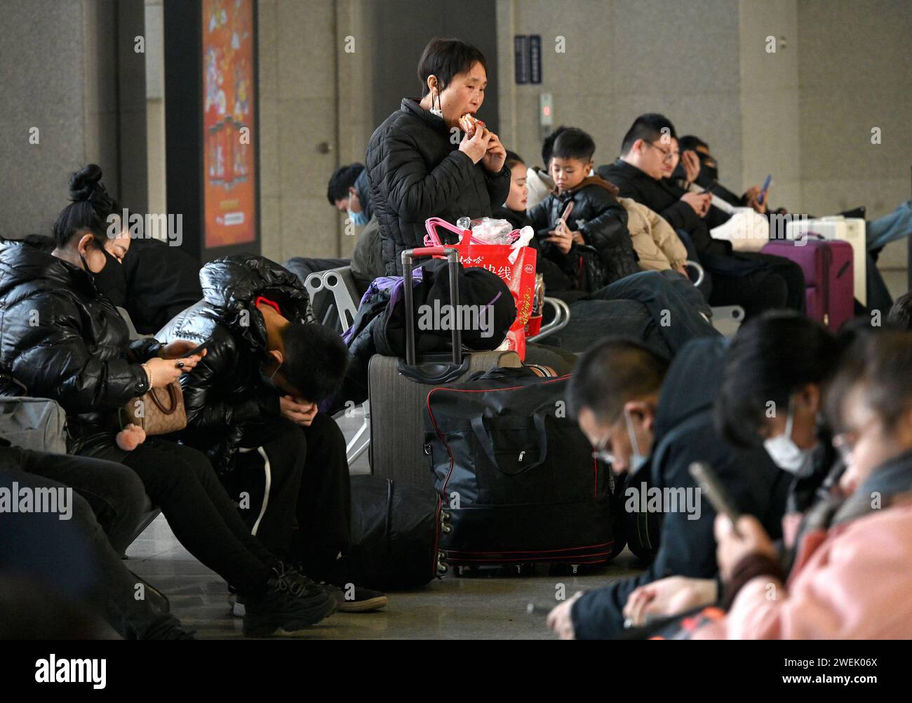 Handan, China. 26th Jan, 2024. HANDAN, CHINA - JANUARY 26, 2024 ...