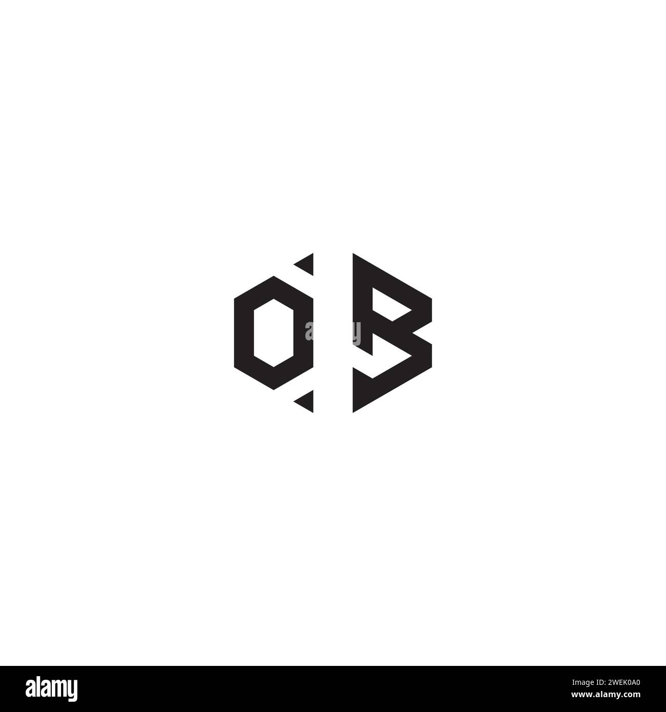 Ob fonts Stock Vector Images - Alamy