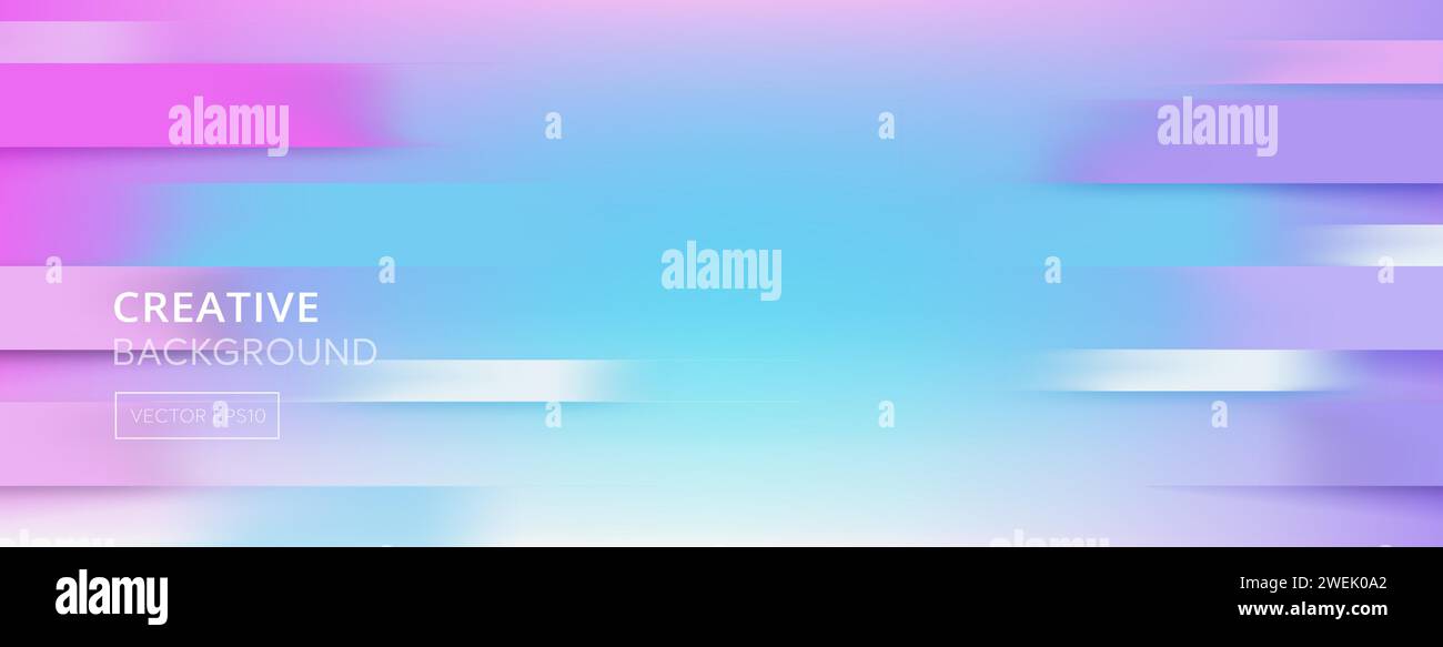 Light blue purple gradient banner background for social media cover ...
