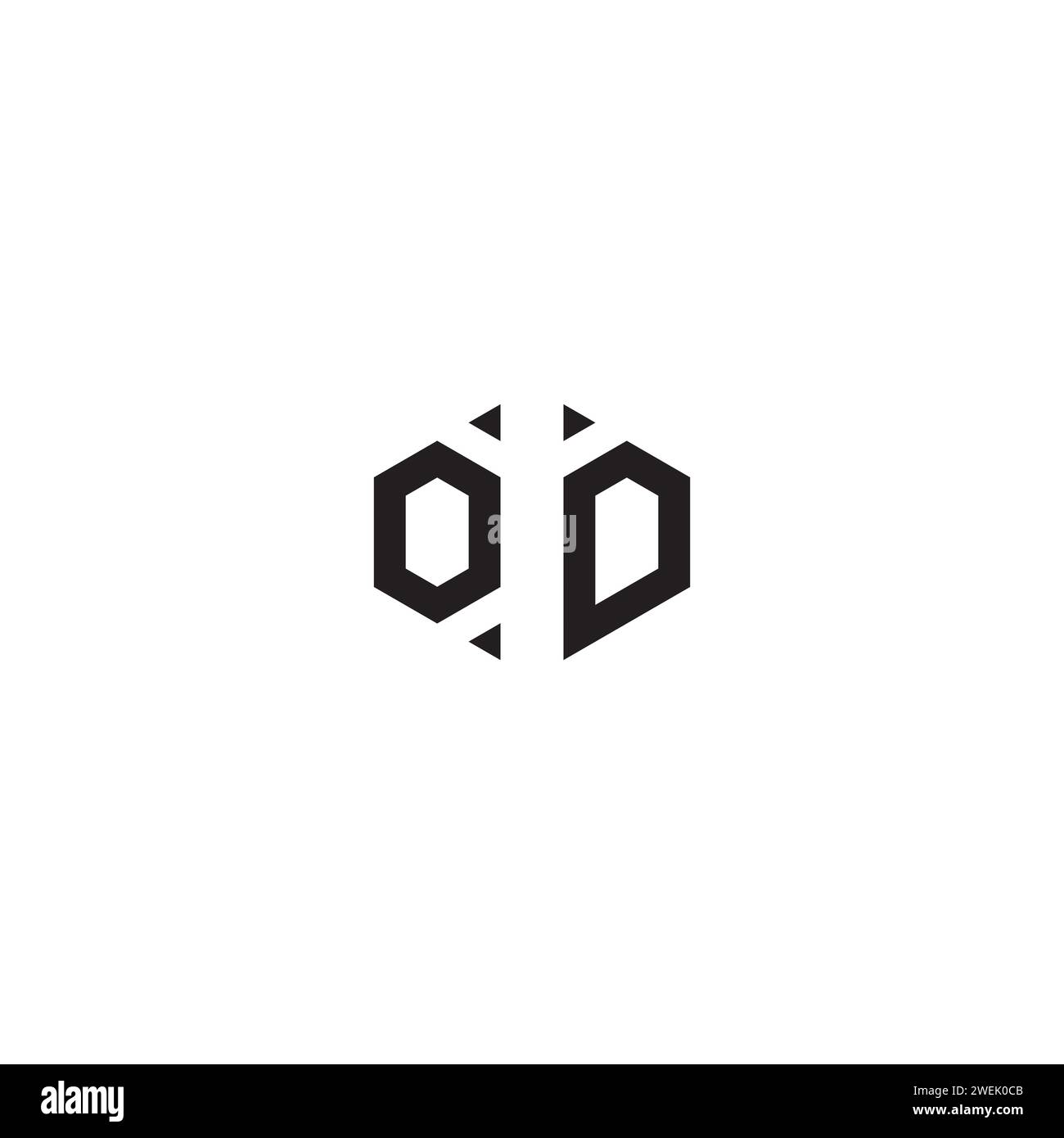 Oo letter design hi-res stock photography and images - Alamy