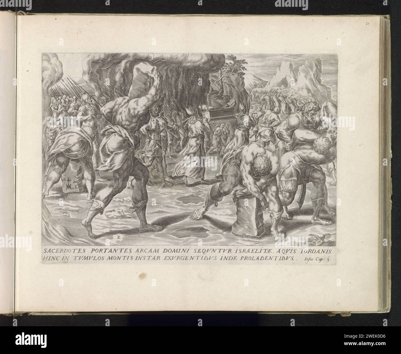 Crossing the Jordaan River, Harmen Jansz Muller, after Gerard van ...