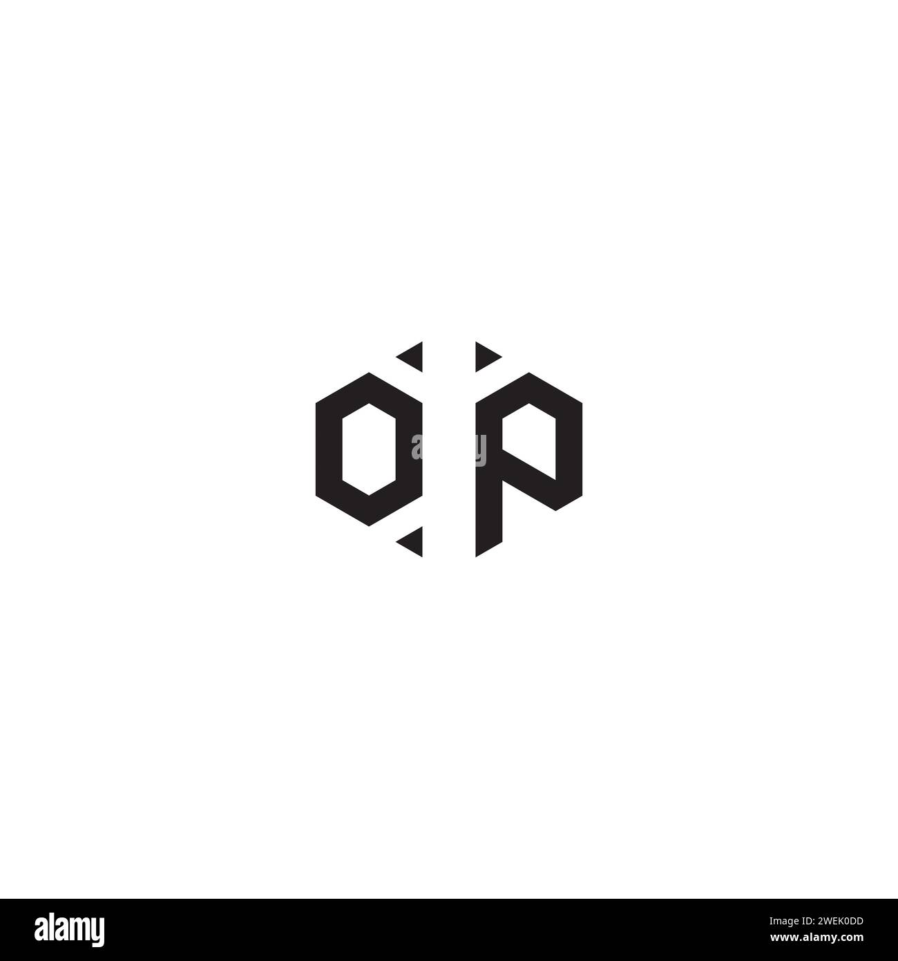Letter op vector vectors hi-res stock photography and images - Alamy