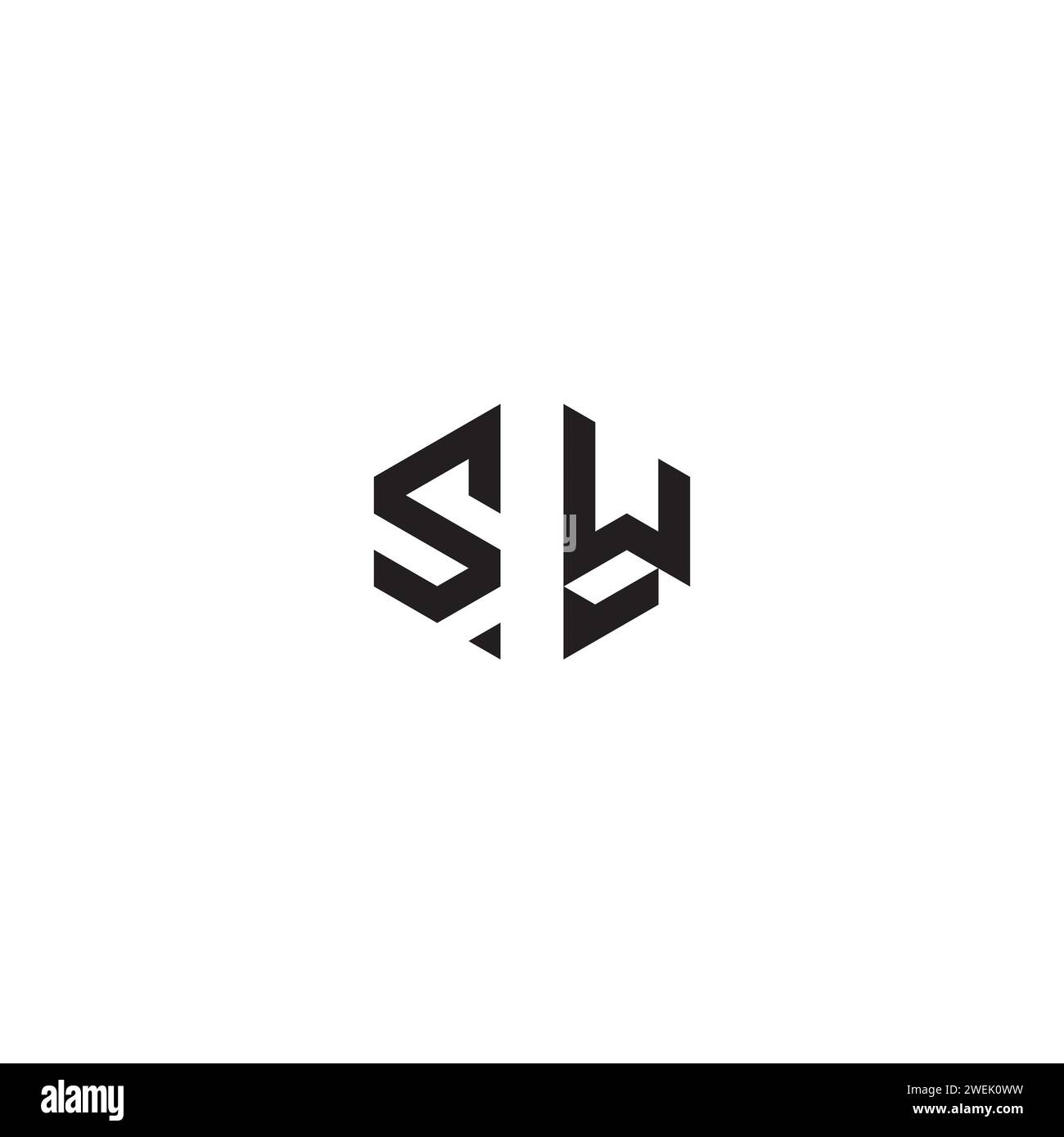 Sw tech logo hi-res stock photography and images - Alamy