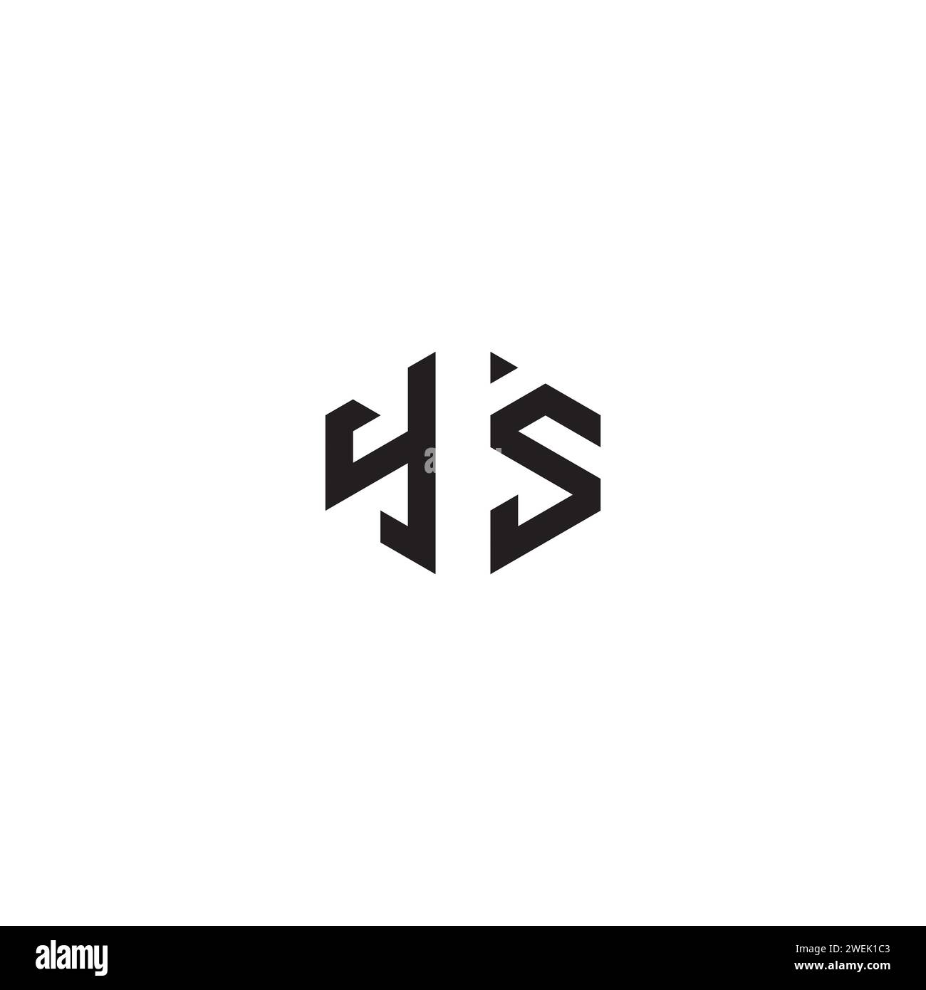 YS abstract concept in high quality professional design that will print ...