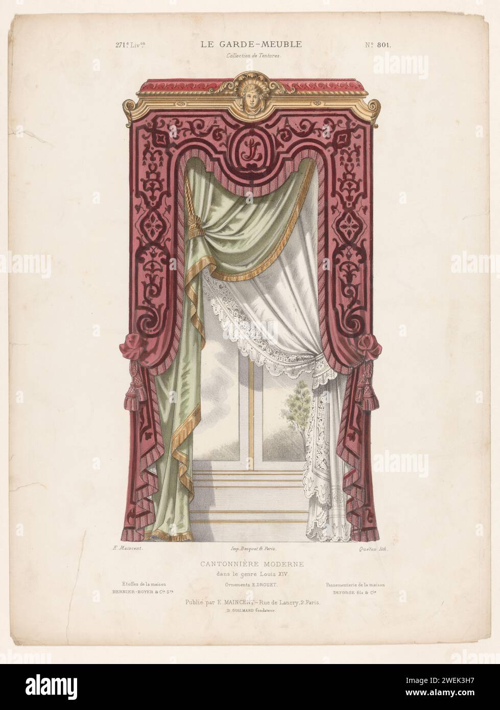 Cantonniere louis xiv hi-res stock photography and images - Alamy