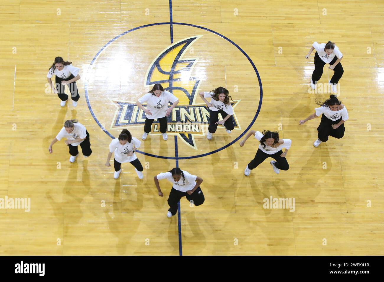 London Ontario Canada, Jan 21 2024. The London Lightning defeat the ...
