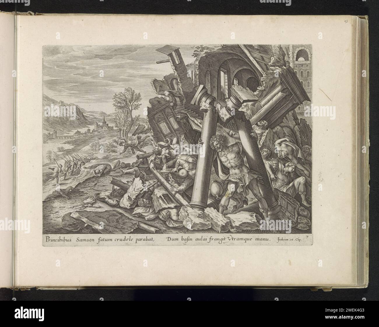 Samson pillars temple hi-res stock photography and images - Alamy