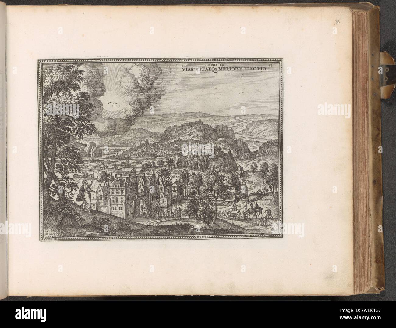 God appears for Abraham, 1653 - 1654 print God appears before Abraham ...