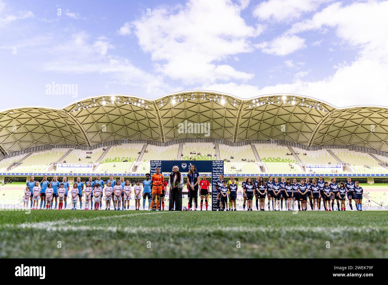 Melbourne, Australia. 26 January, 2024. Sydney FC and Melbourne Victory ...