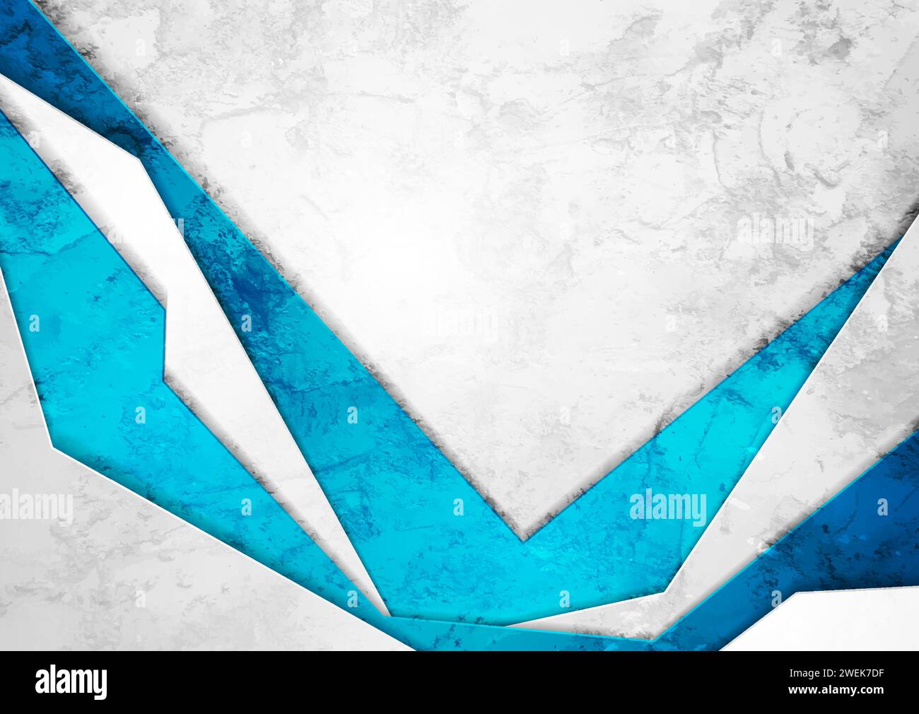 Blue and grey abstract geometric grunge corporate background. Vector design Stock Vector Image ...