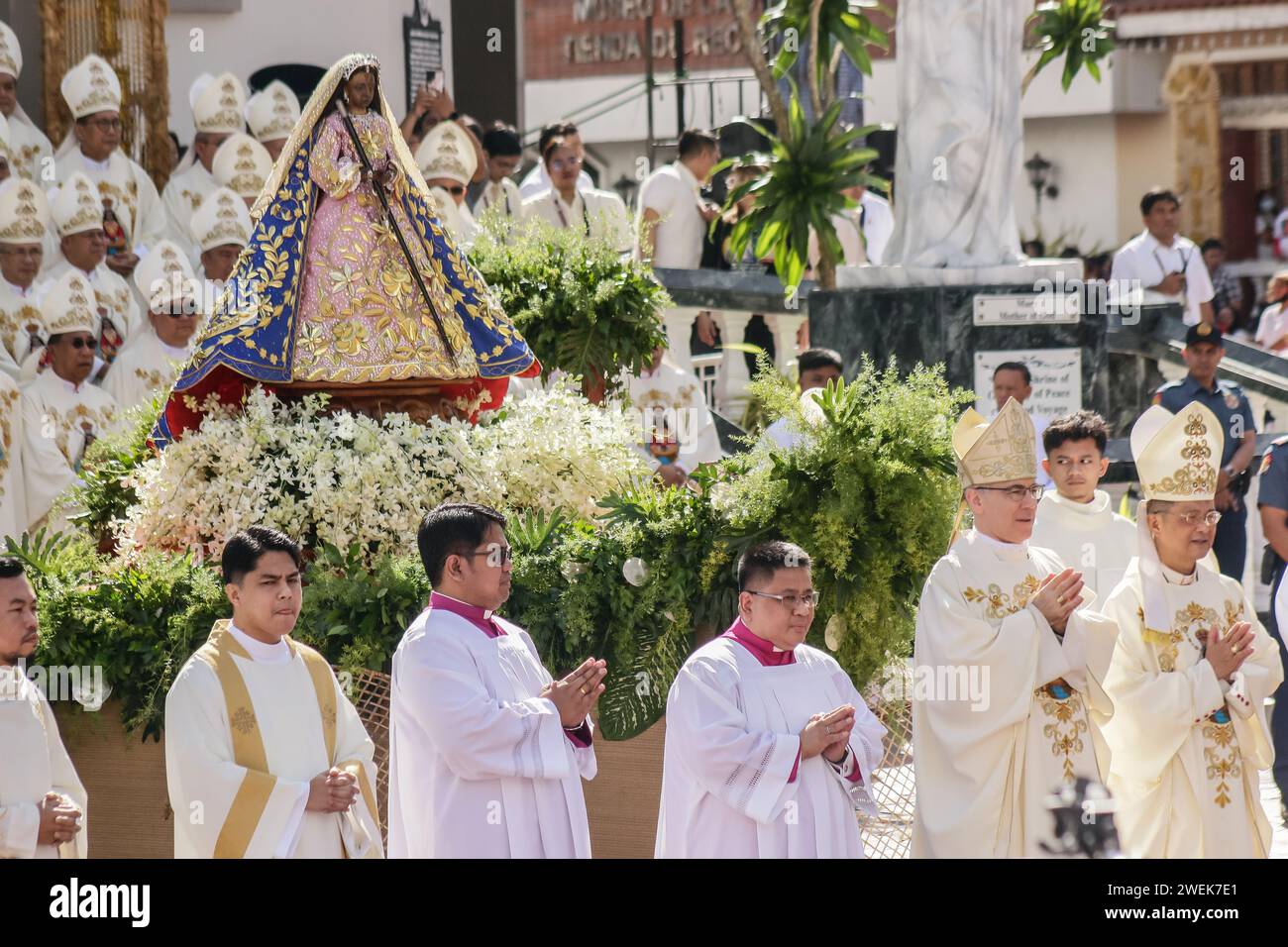 Antipolo City, Rizal, Philippines. 26th Jan, 2024. A rite is held ...