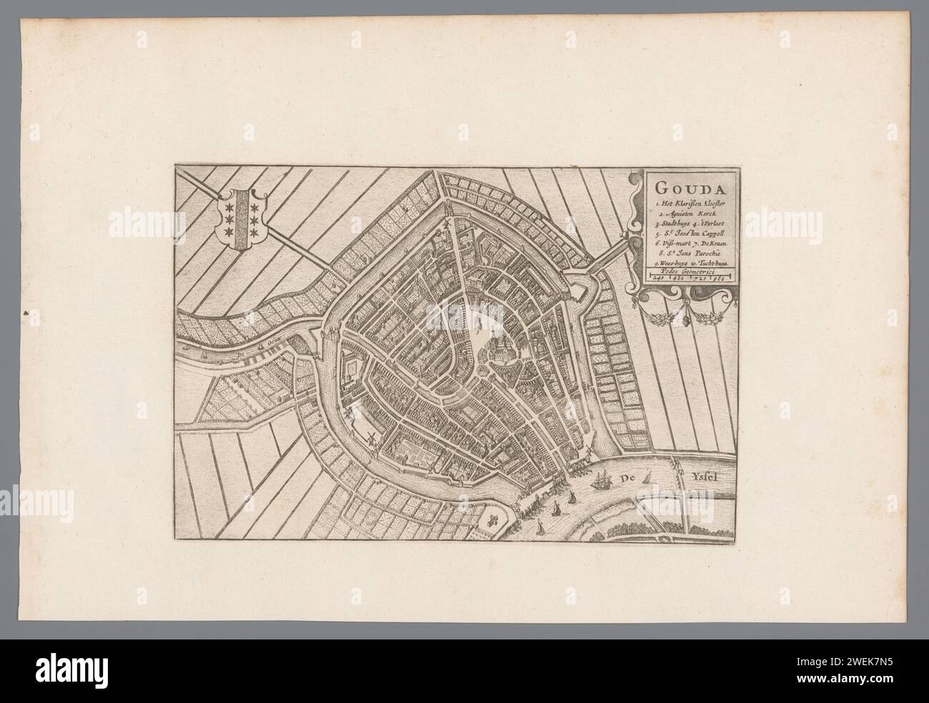Map of gouda hi-res stock photography and images - Alamy