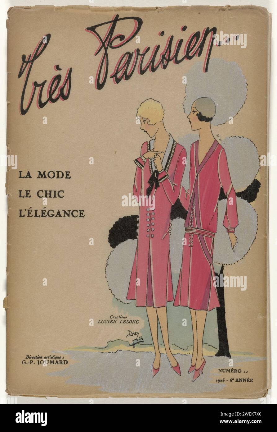 Very Parisian (...) Fashion the chic elegance 1925, number 10, 1925-6th ...