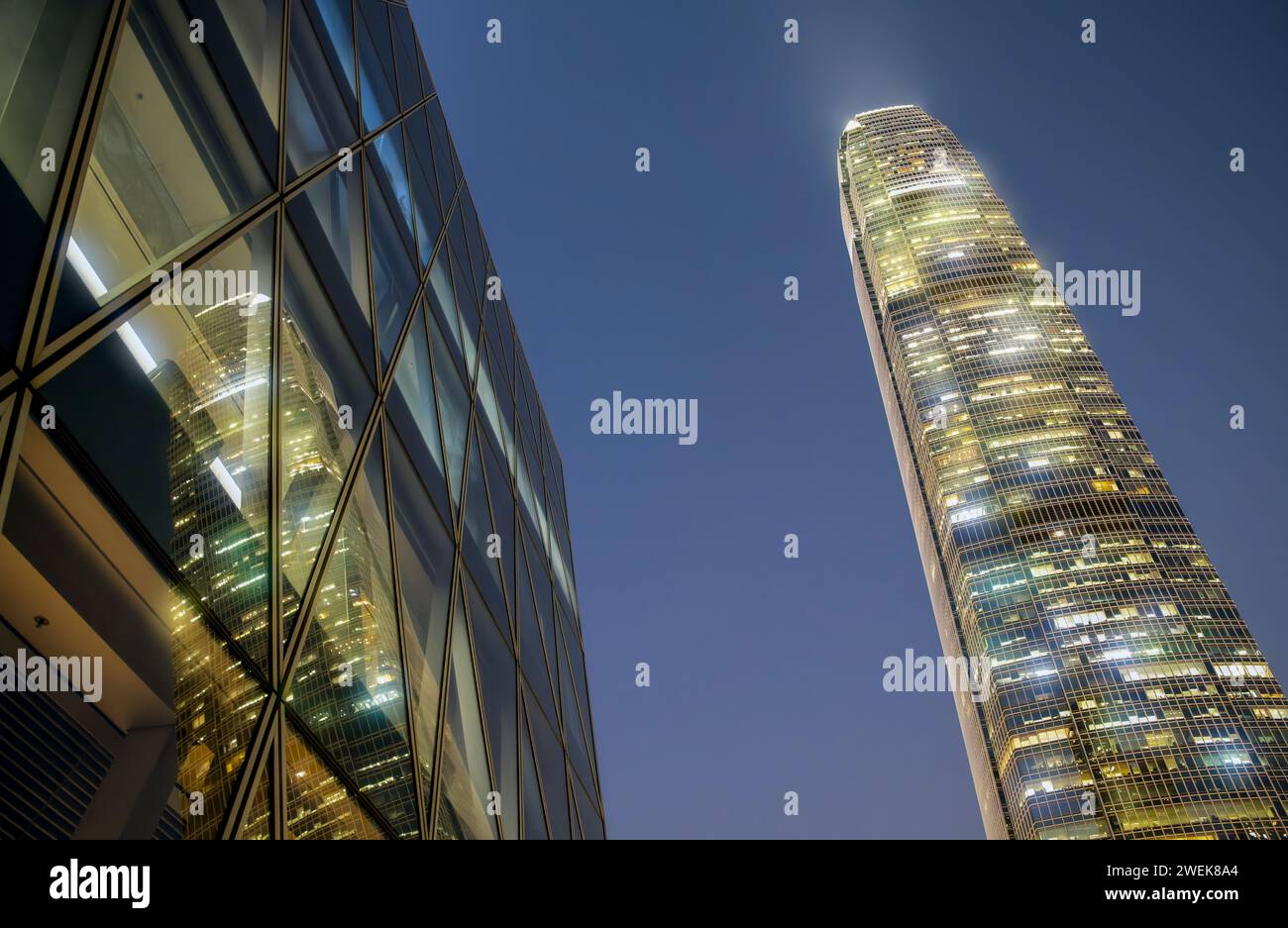 Two International Finance Center, IFC2, Central financial district ...