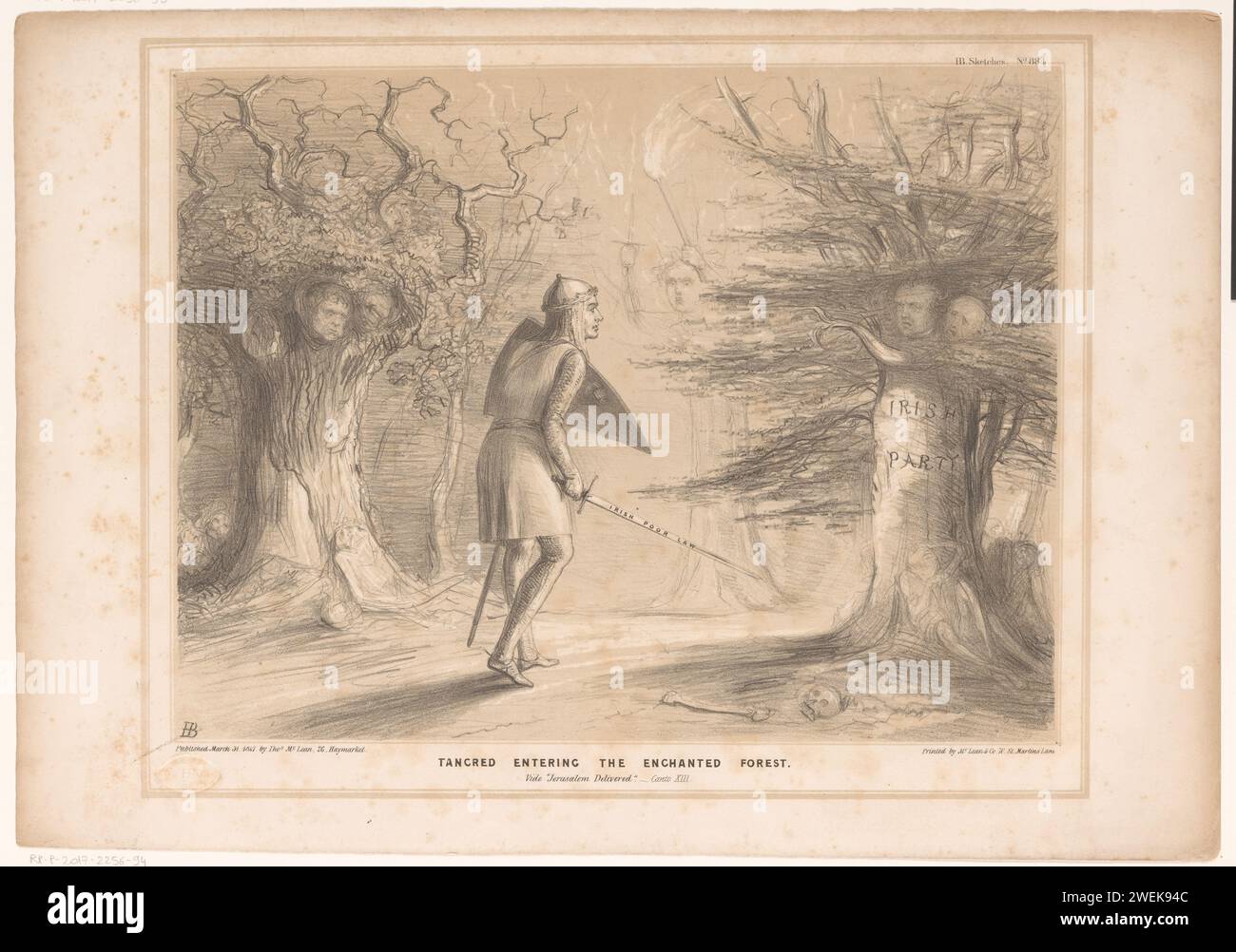 Enchanted forest cartoon hi-res stock photography and images - Alamy