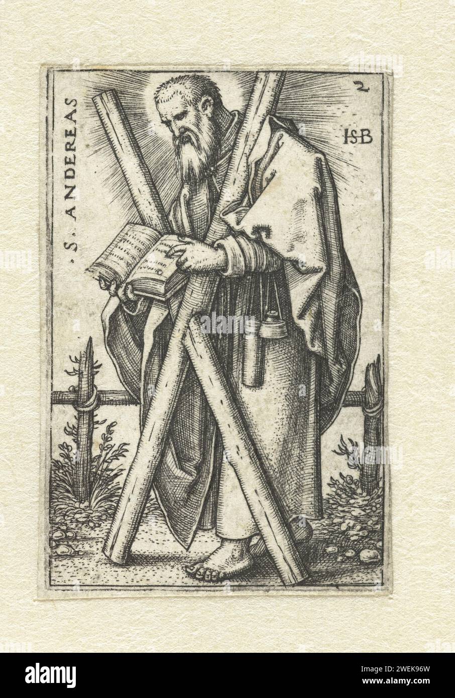 Andreas, Hans Sebald Beham, 1545 - 1546 print paper engraving the ...