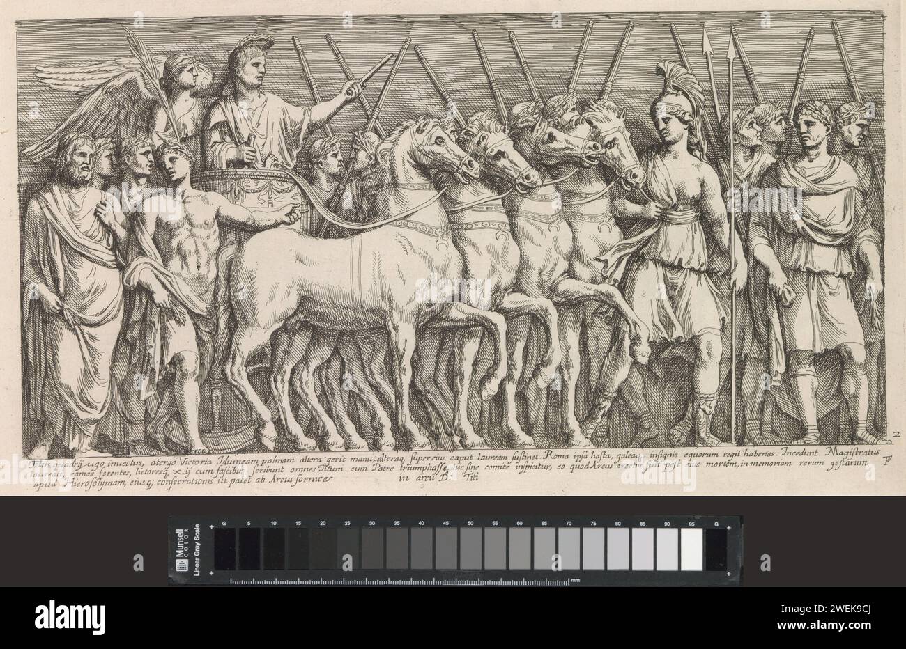 Relief with triumphal journey for Emperor Titus, François Perrier, 1645 ...