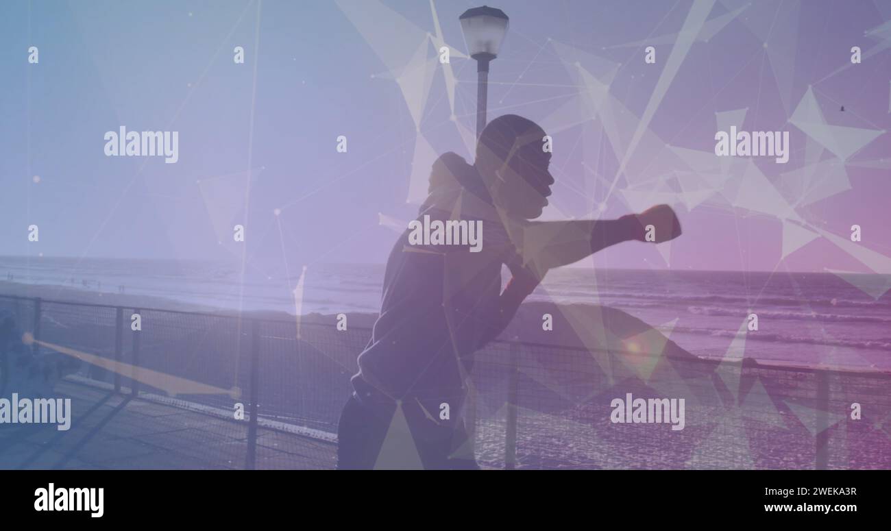 African american man on boxing hi-res stock photography and images - Alamy