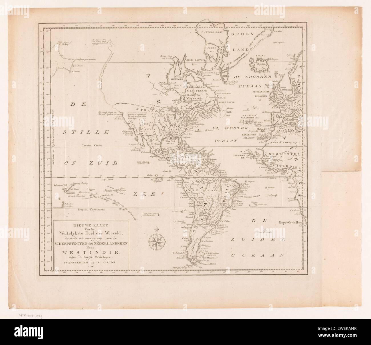 1754 world map hi-res stock photography and images - Alamy