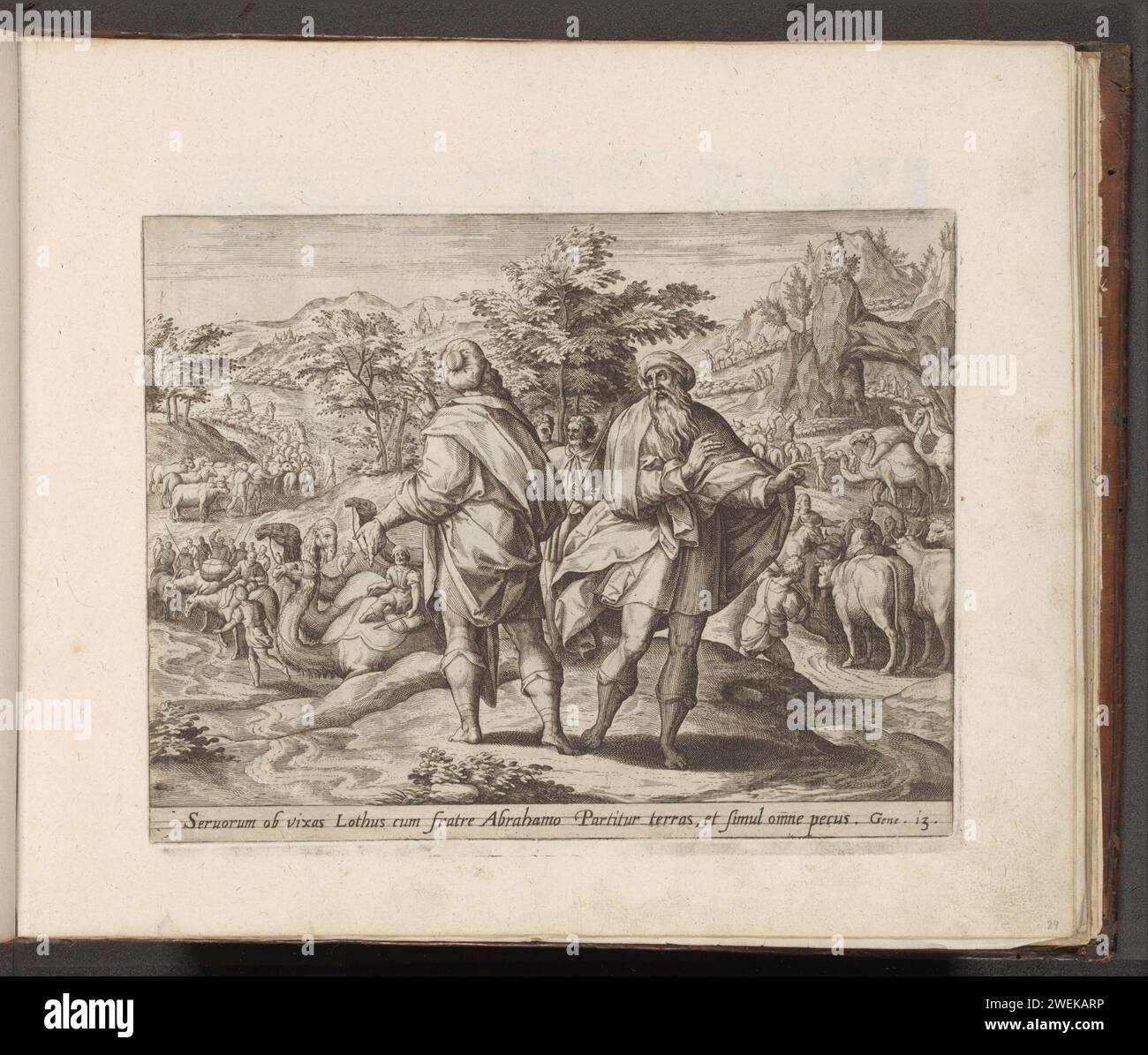 Abraham and lot in bible hi-res stock photography and images - Alamy