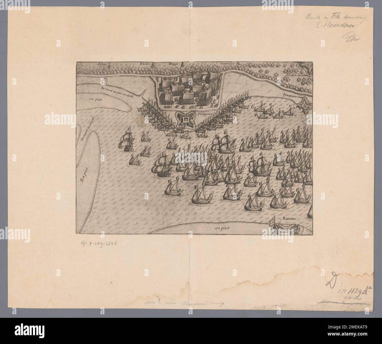 State fleet for Philippine, 1600, Anonymous, 1600 - 1602 print The ...