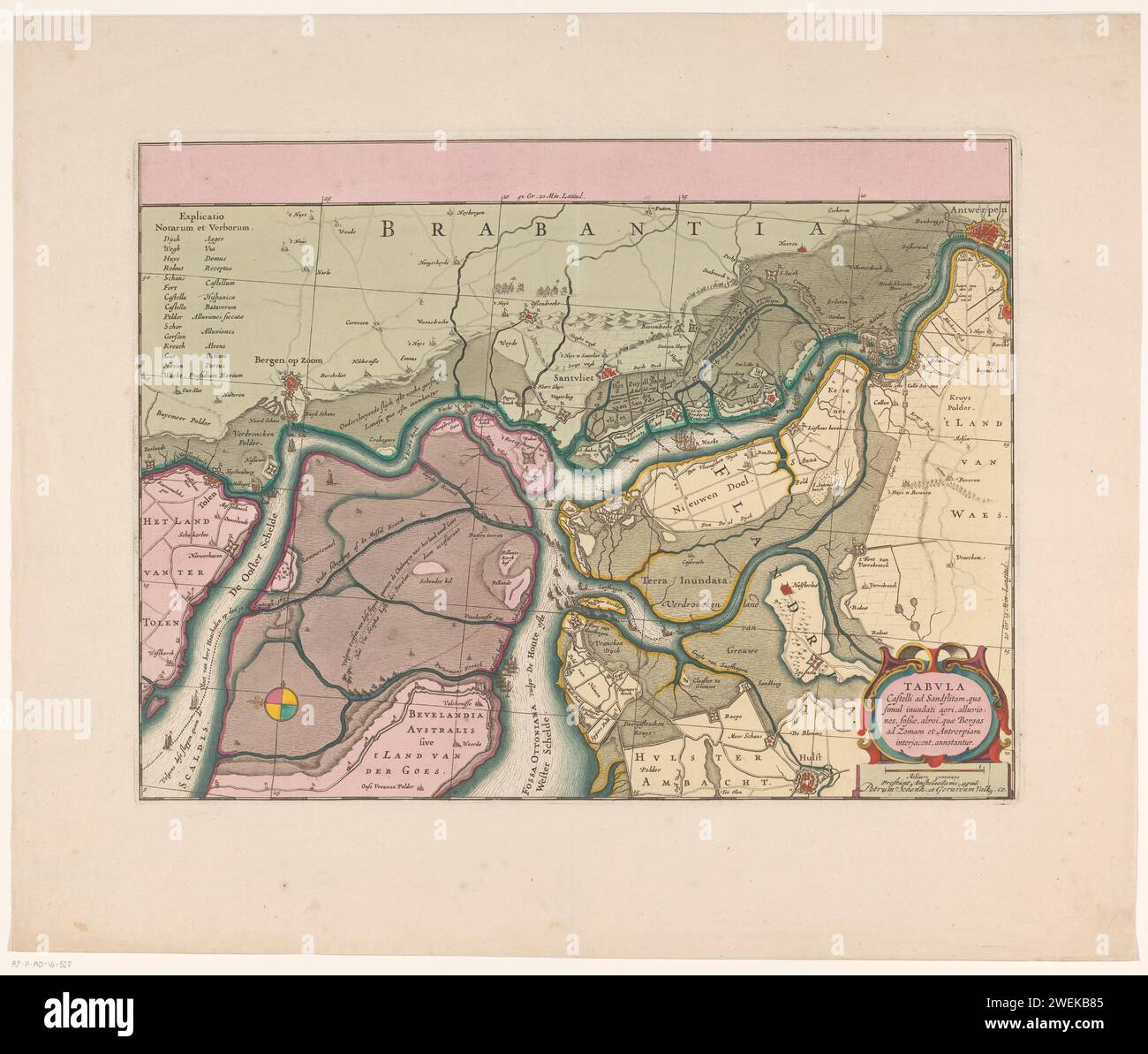 Forts on the Ooster- en Westerschelde, 1627, Anonymous, 1695 - 1711 ...