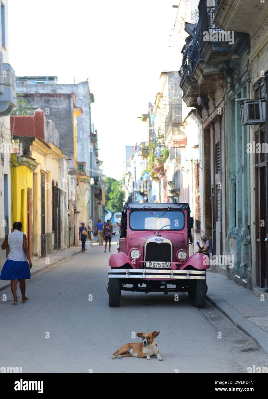 A Ford Model A ( late 1920's ) in Havana, Cuba Stock Photo - Alamy