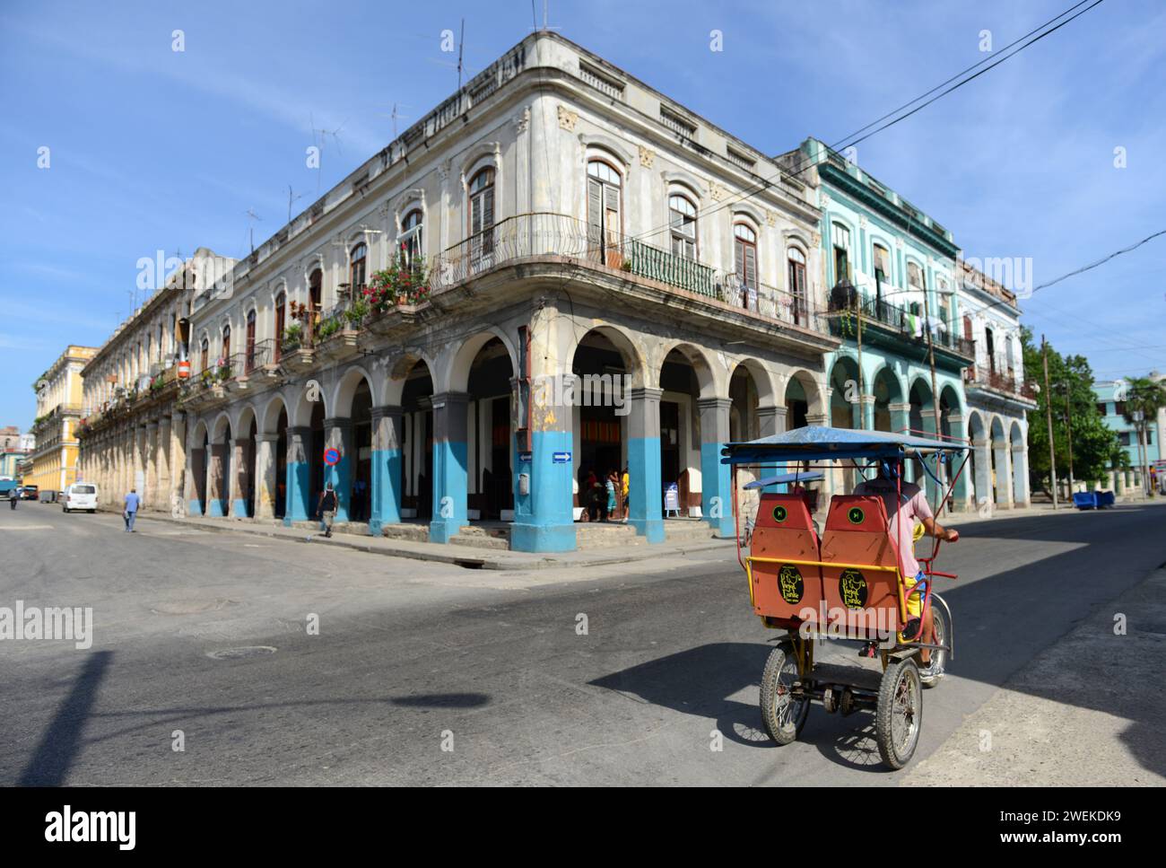 Beautiful old buildings in Old Havana, Cuba Stock Photo - Alamy