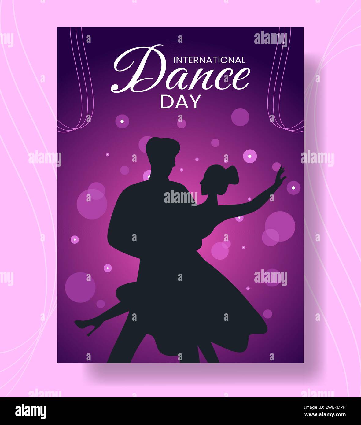 Dance vertical Stock Vector Images - Alamy