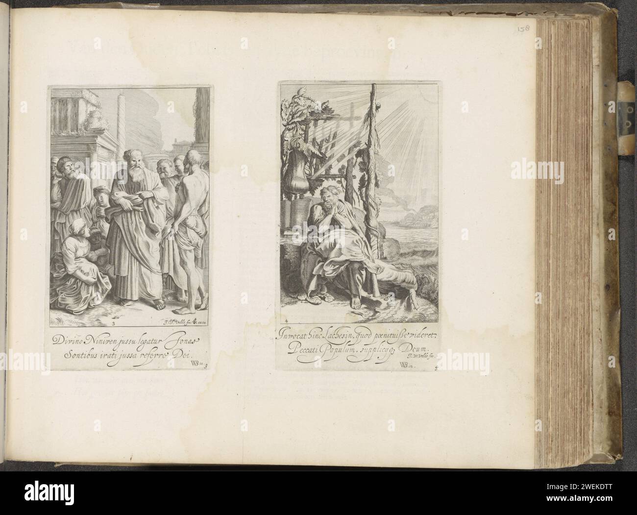 Jonah preaches in Nineve / Jonah under the Wonderplant, 1653 - 1654 ...