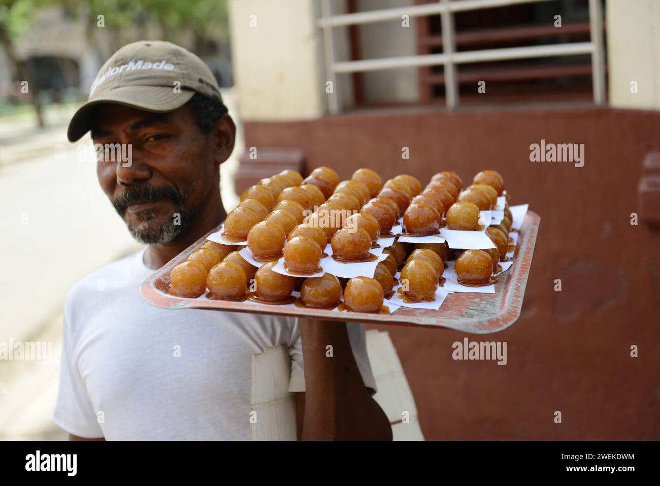 Cuban caramel coconut balls hi-res stock photography and images - Alamy