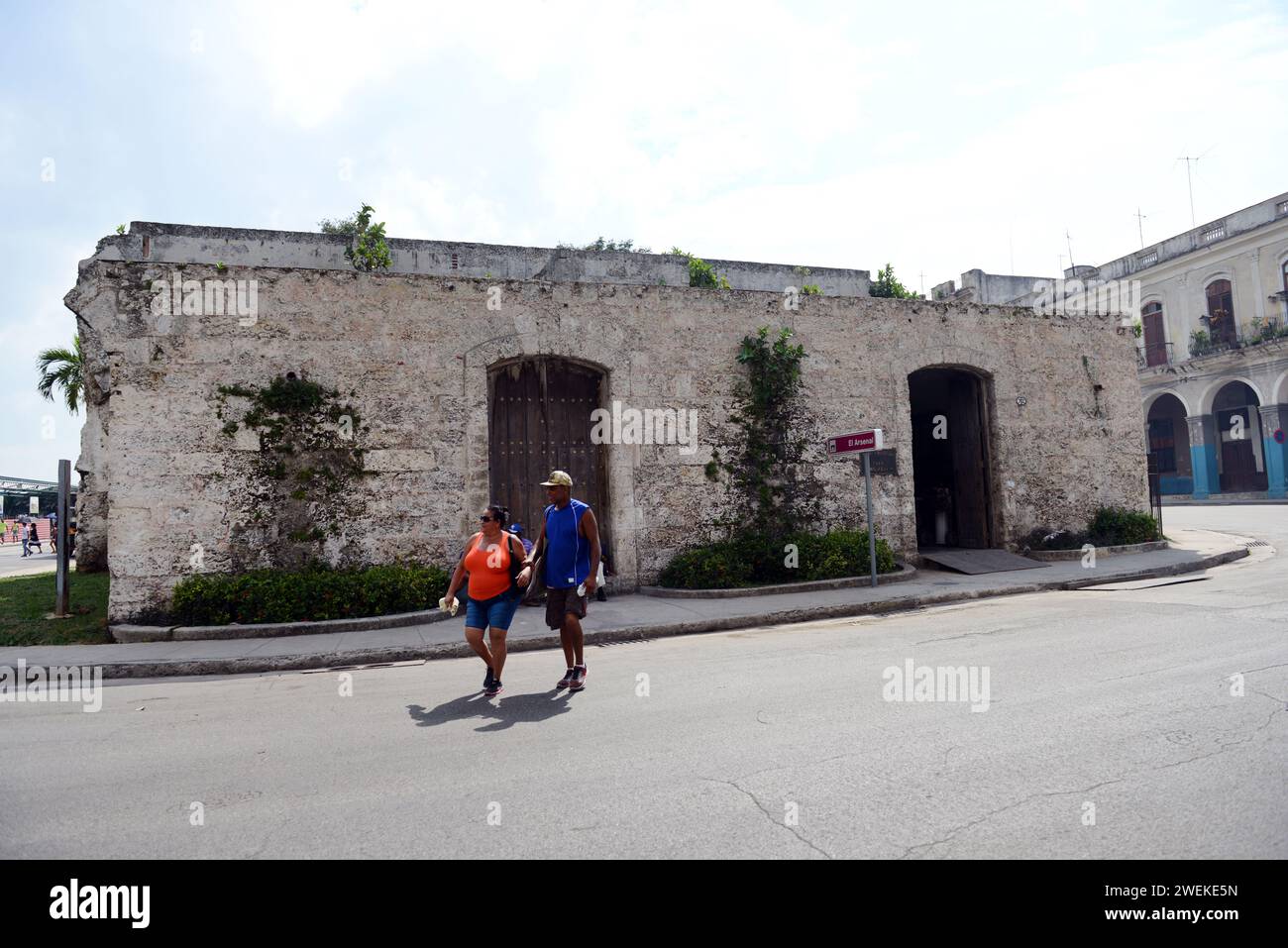 Historical buildings in Old Havana, Cuba Stock Photo - Alamy