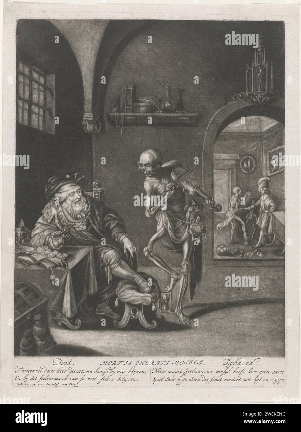 Rich man sends death hi-res stock photography and images - Alamy