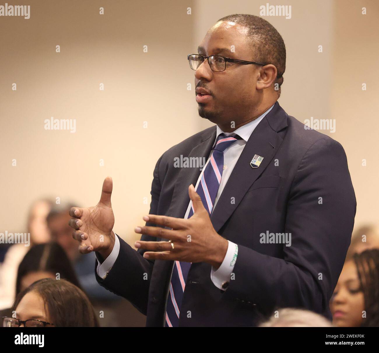 Washington, DC, USA. 25th Jan, 2024. Paul Matthews (Chief Executive ...