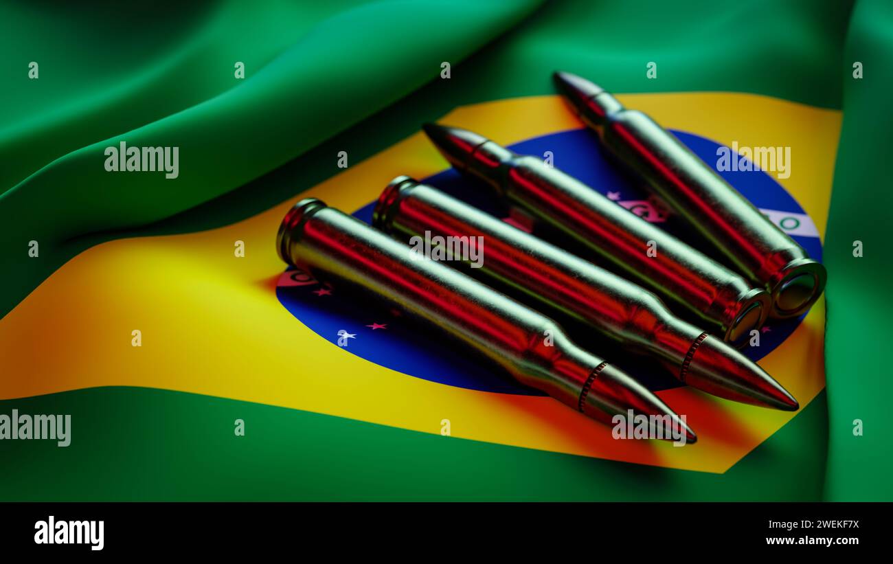 Concept background about Brazil military power.3d rendering Stock Photo ...