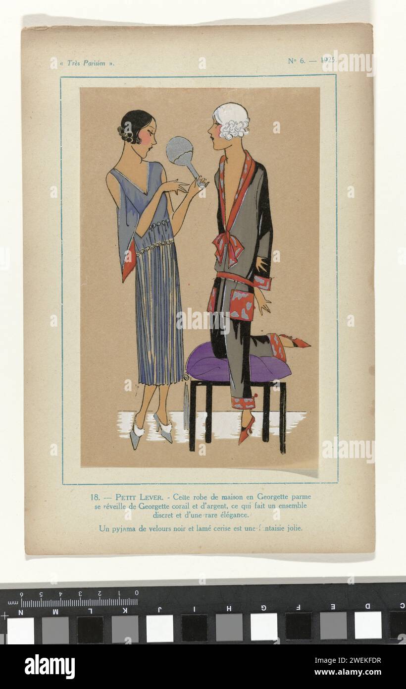 Very Parisian, 1925, no. 6, pl. 18.- Petit raising, 1925 Huisjapon in ...