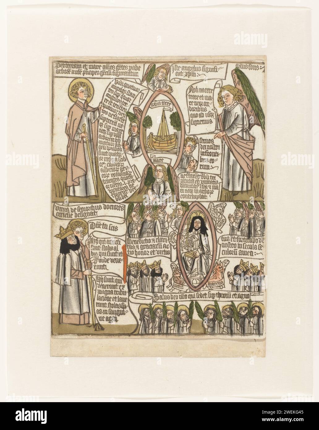 The four angels at the four corners of the earth and the hymn of the ...