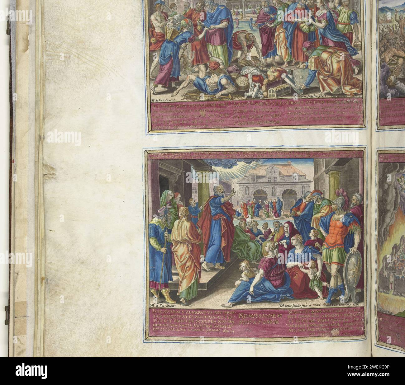 Sermon of the Apostle Petrus, 1579 print Illustration of the tenth ...