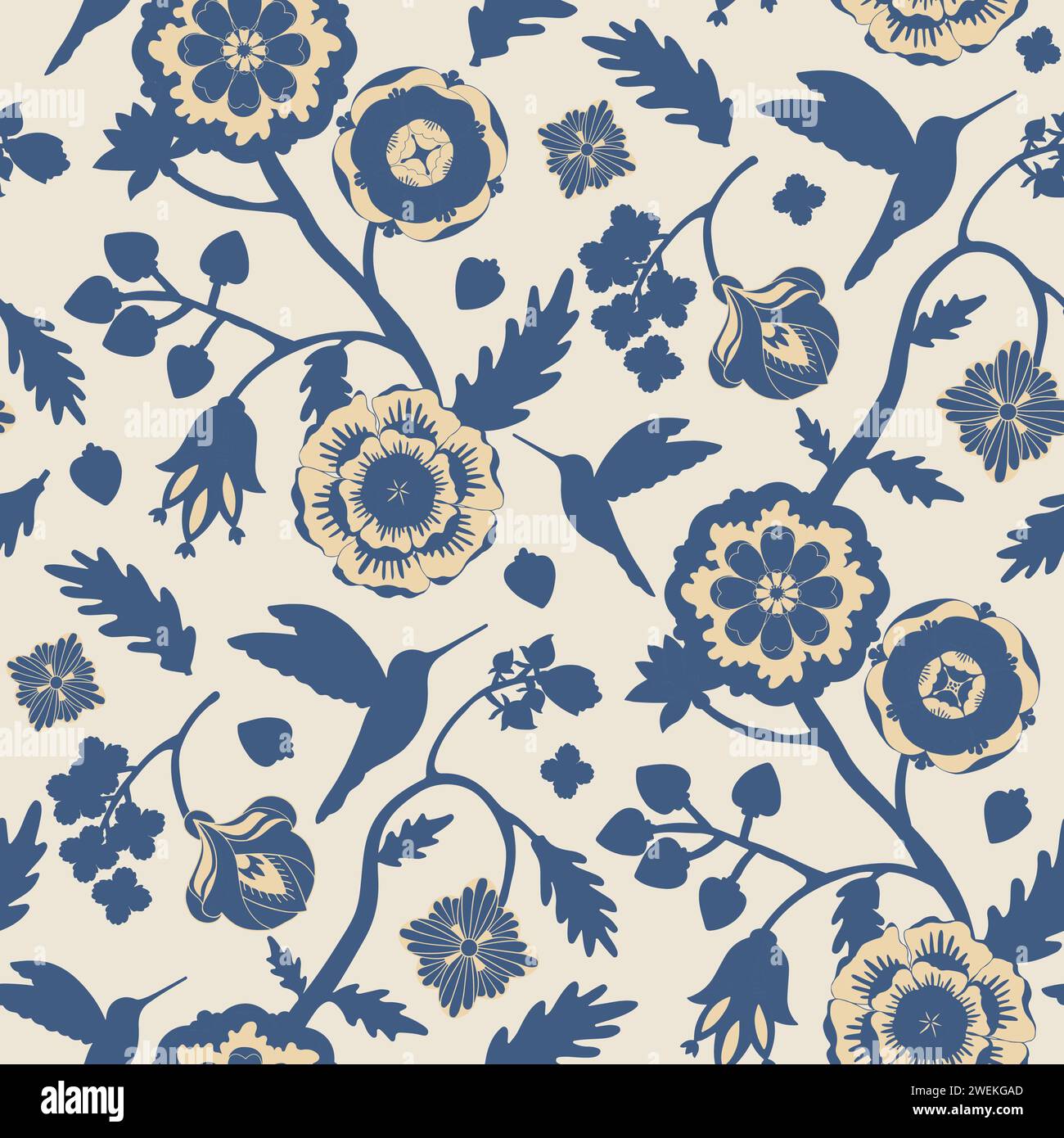 Vintage hummingbirds Stock Vector Images - Alamy