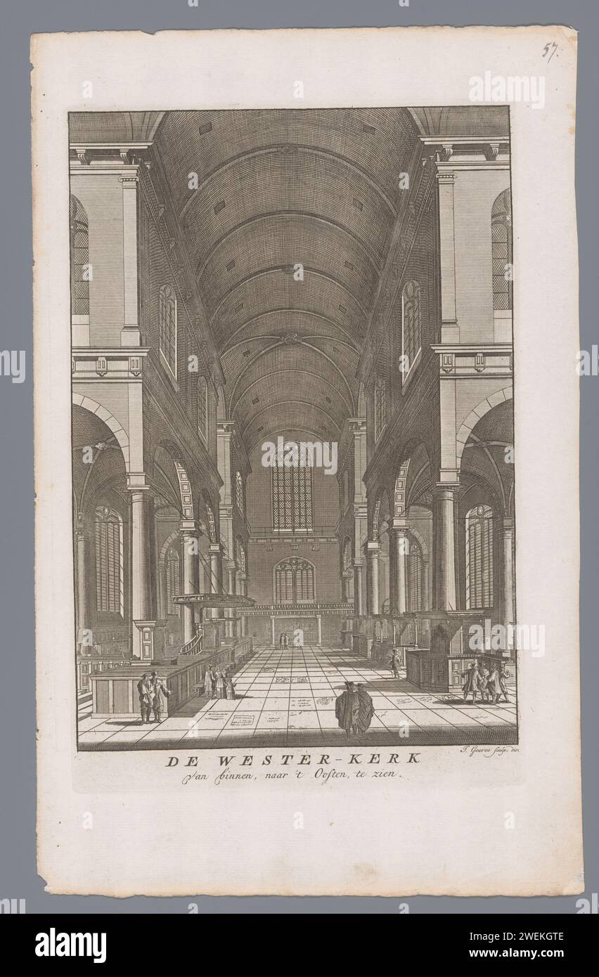 Westerkerk amsterdam interior hi-res stock photography and images - Alamy