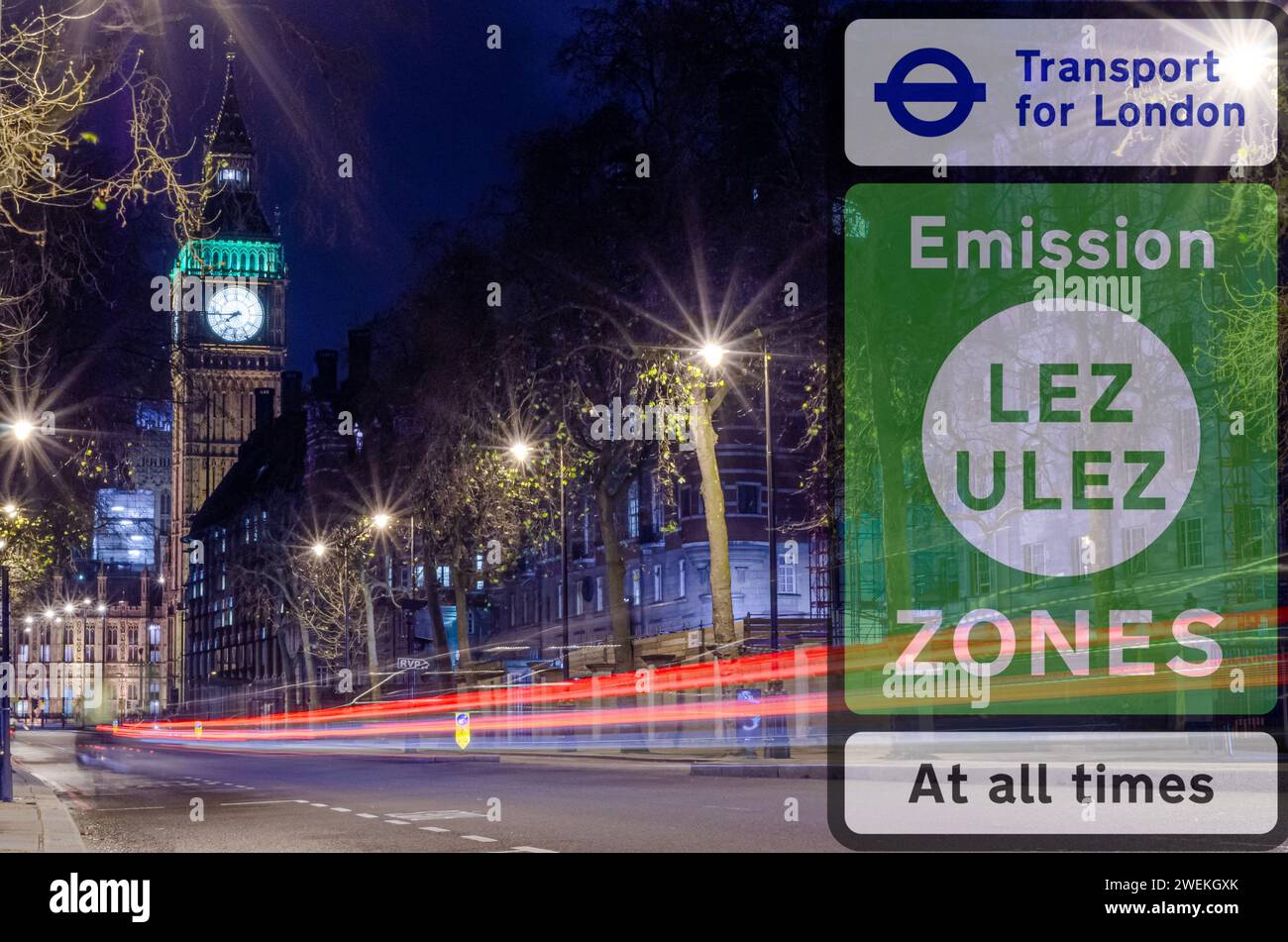 London ulez hi-res stock photography and images - Alamy