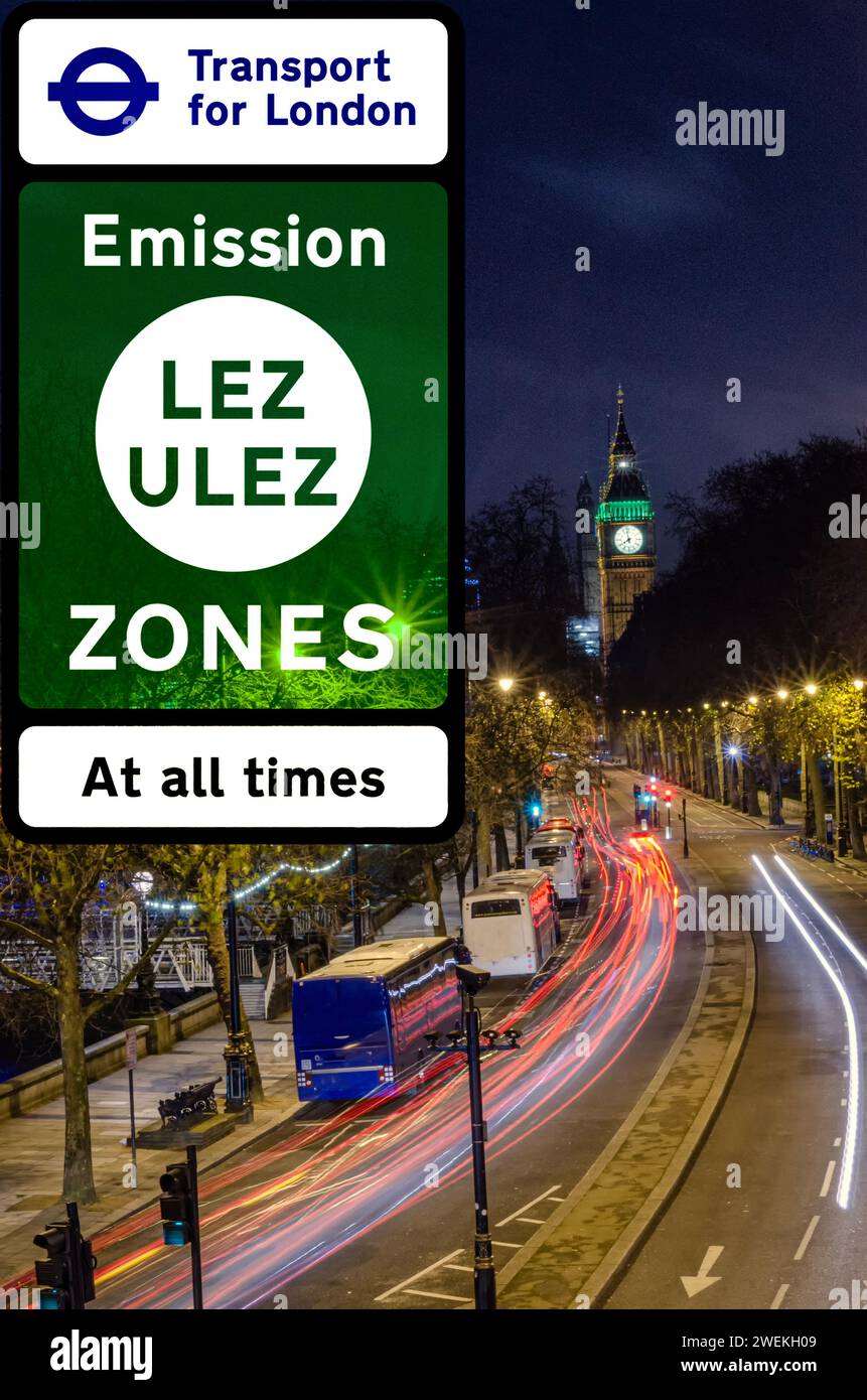 London ulez hi-res stock photography and images - Alamy